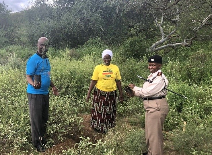Tree Planting at Diaspora University Town (DUT)